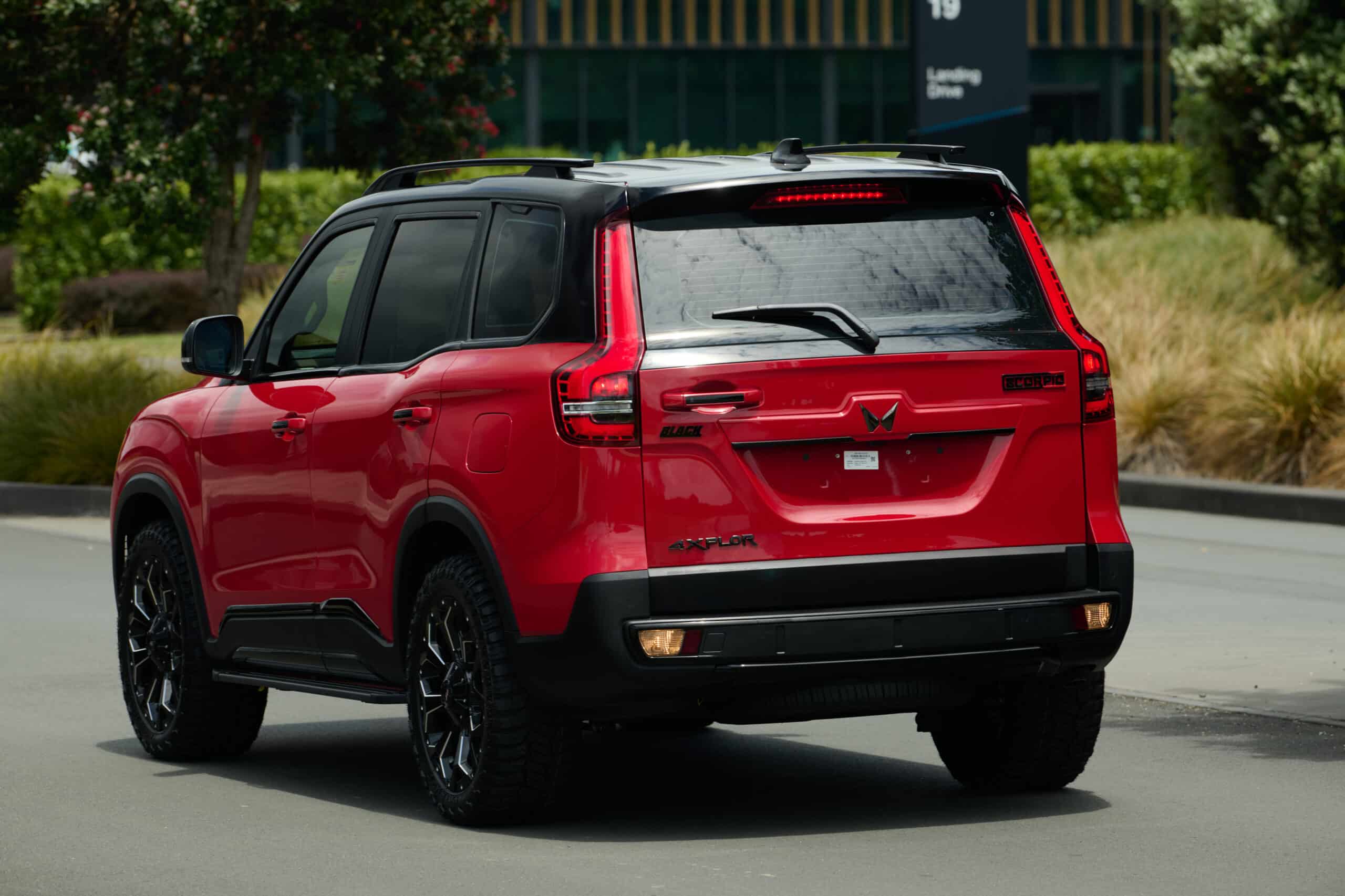 SCORPIO DARK EDITION - RED - Mahindra NZ