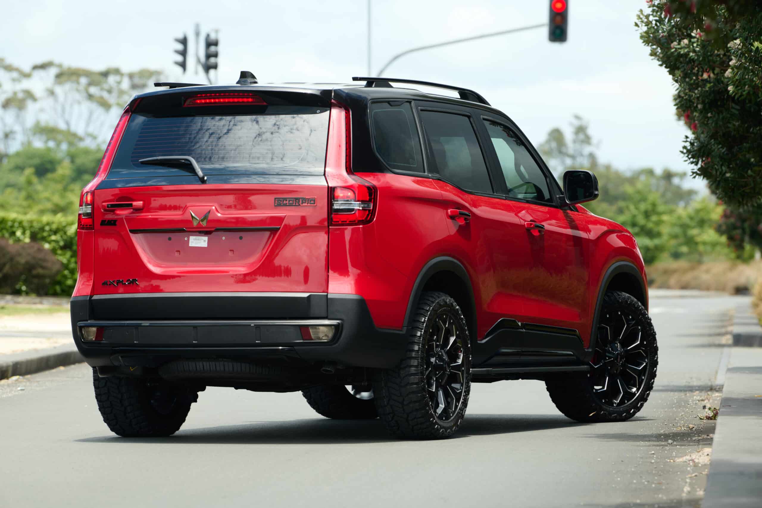 SCORPIO DARK EDITION - RED - Mahindra NZ