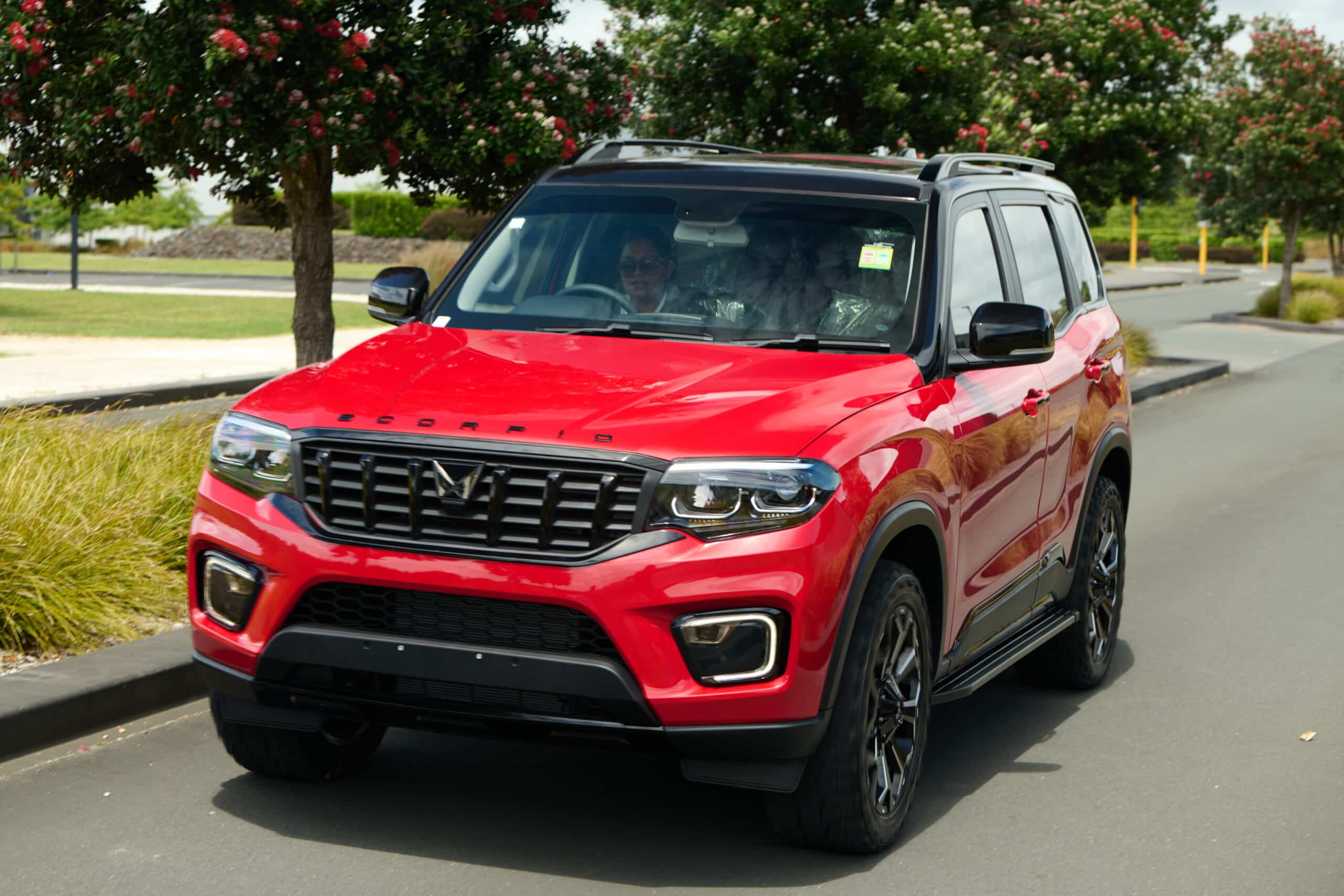 SCORPIO DARK EDITION - RED - Mahindra NZ